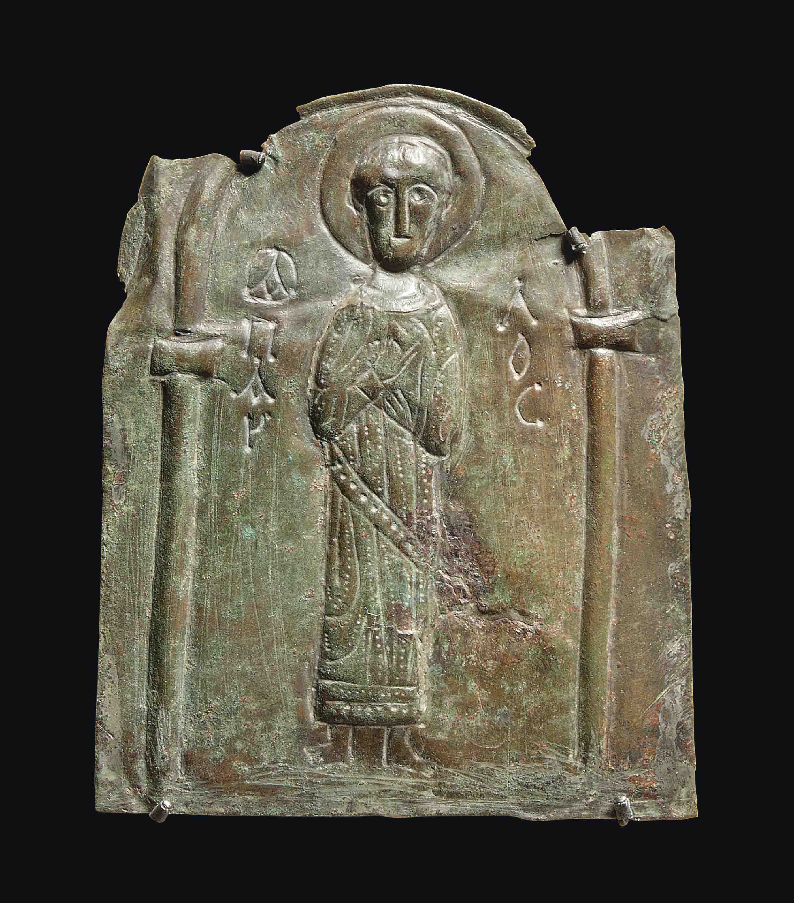 A BYZANTINE ROCK CRYSTAL STAMP SEAL , CIRCA 12TH-13TH CENTURY A.D ...