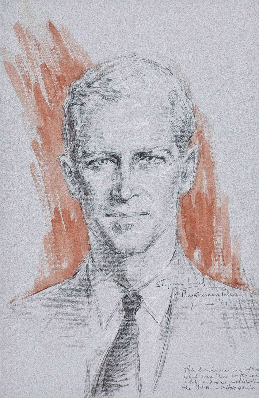 Stephen Ward (1912-1963) , Portrait of His Royal Highness The Prince ...