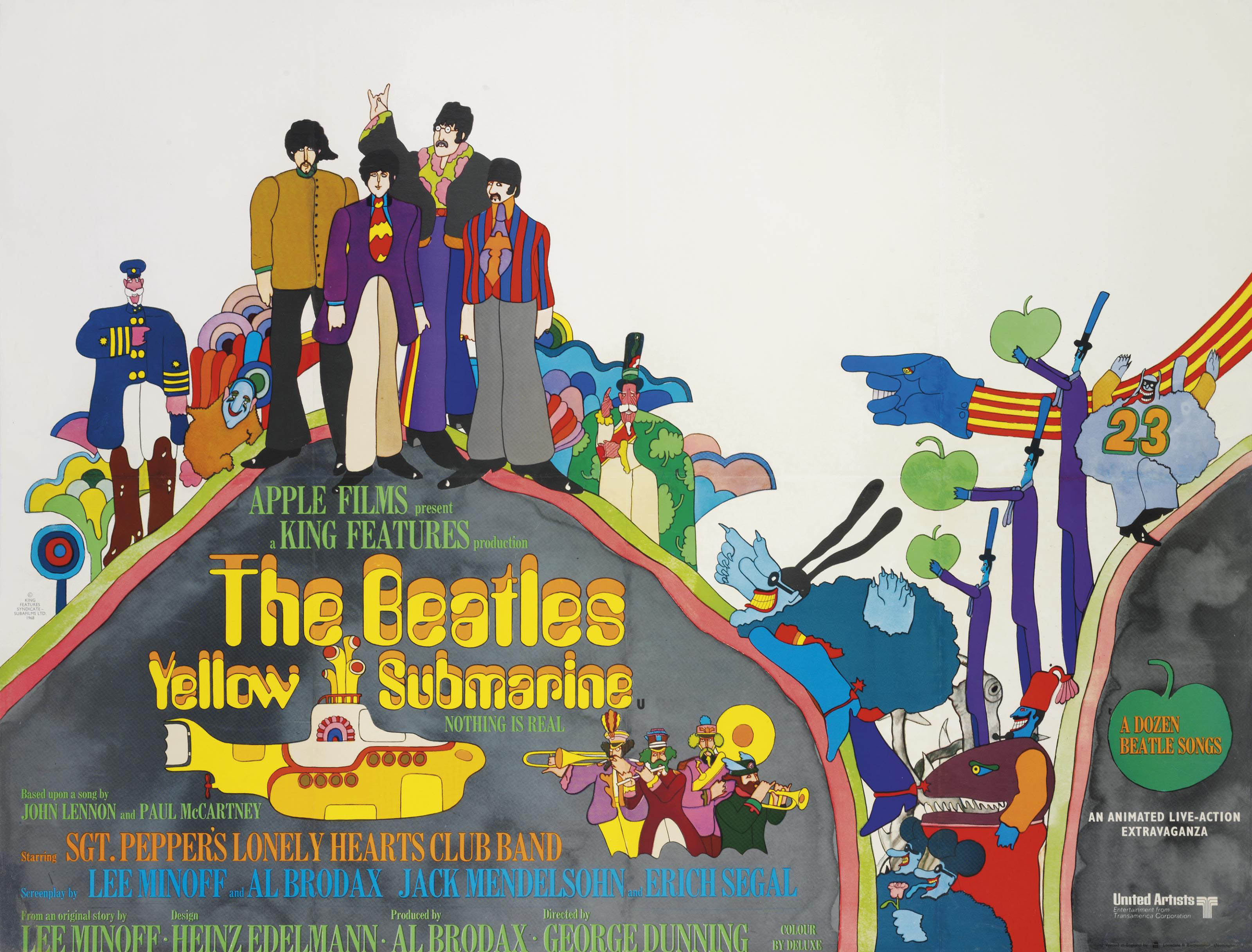 Yellow Submarine Poster