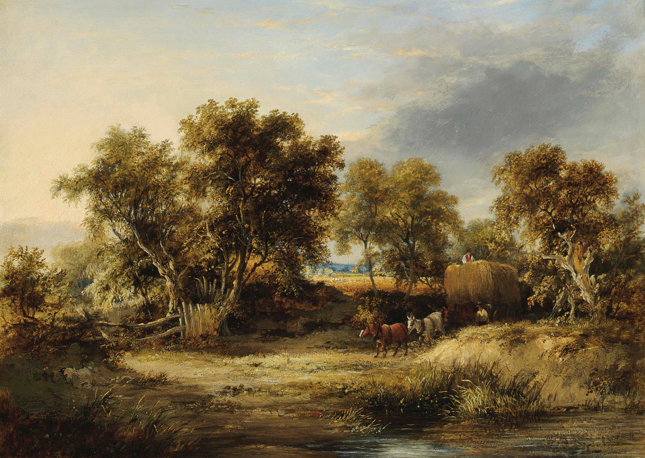 James Stark (1794-1859) , The haywain | Christie's