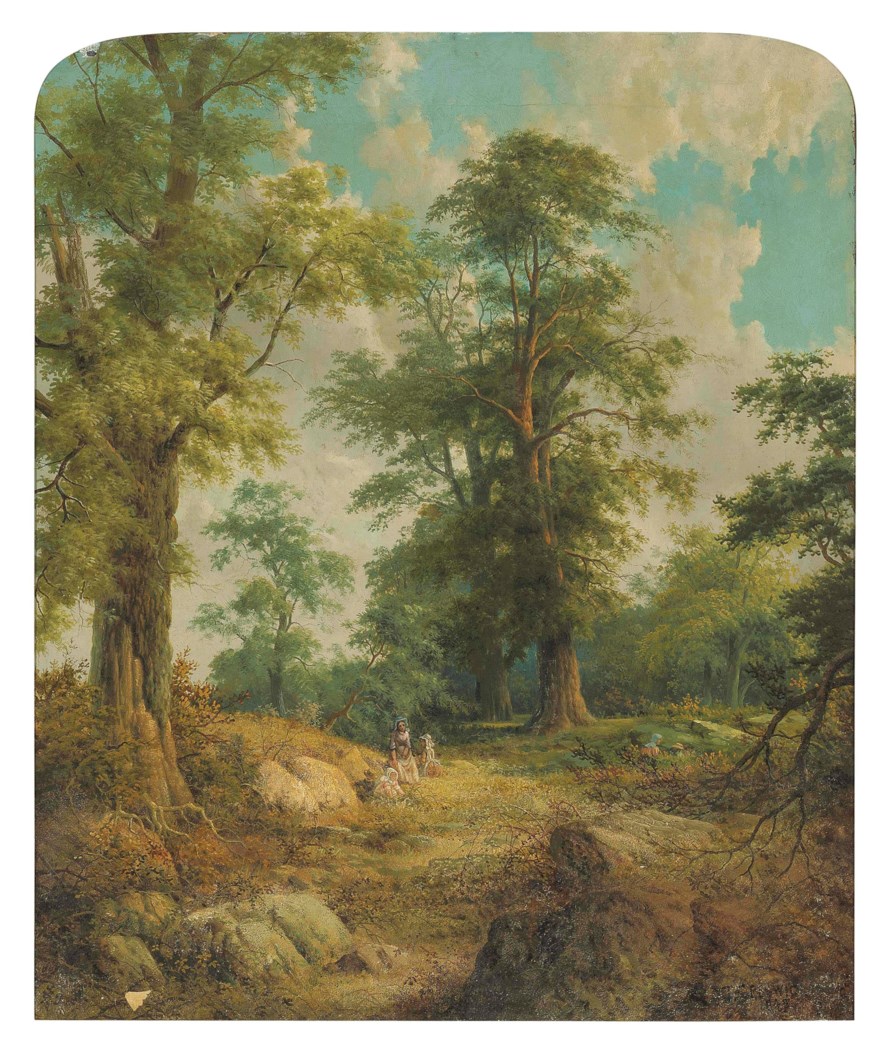 Thomas Creswick, R.A. (1811-1869) , A day in the country | Christie's