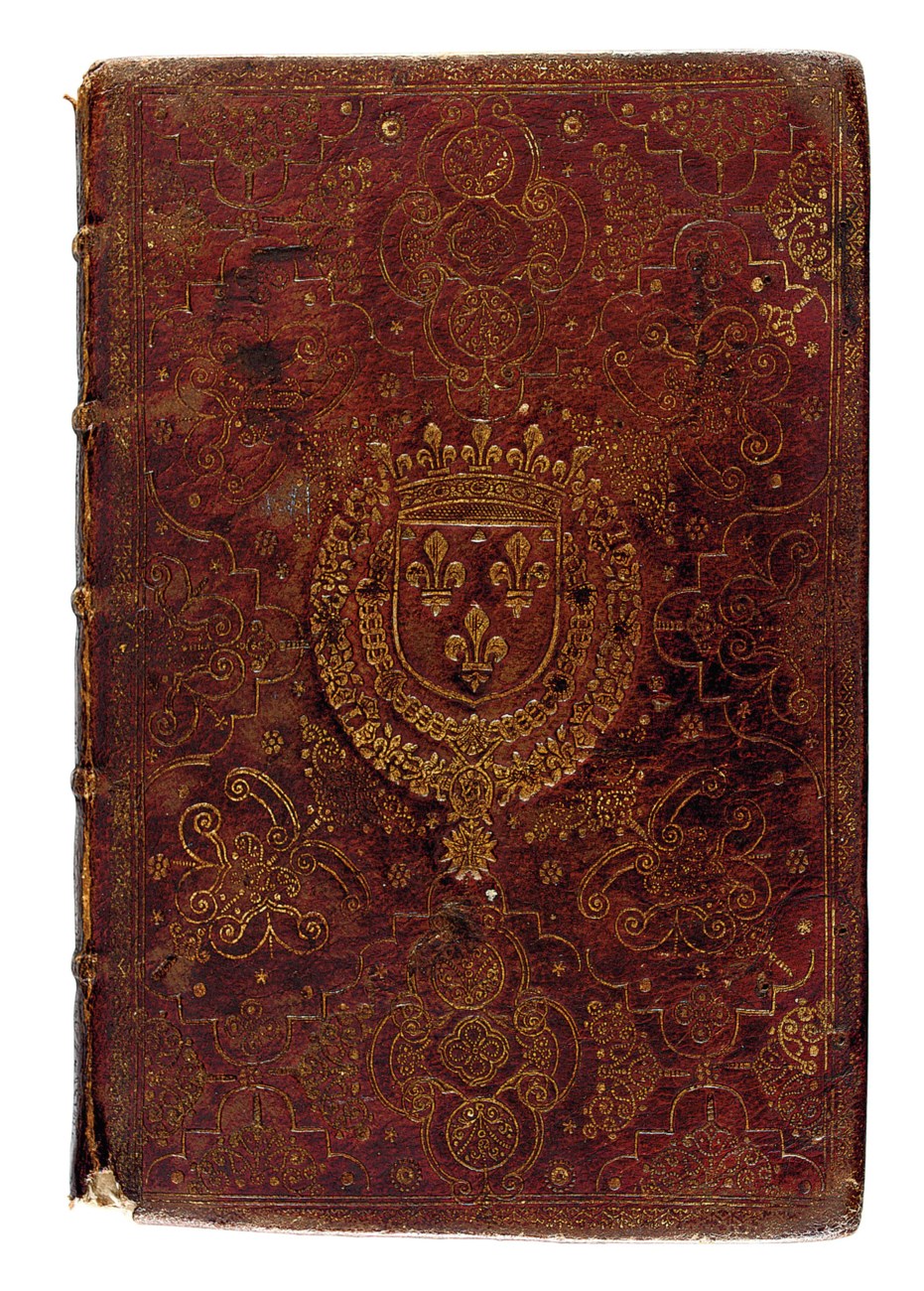 BINDING -- A 17th-century French prayer book. 8° (192 x 129mm ...