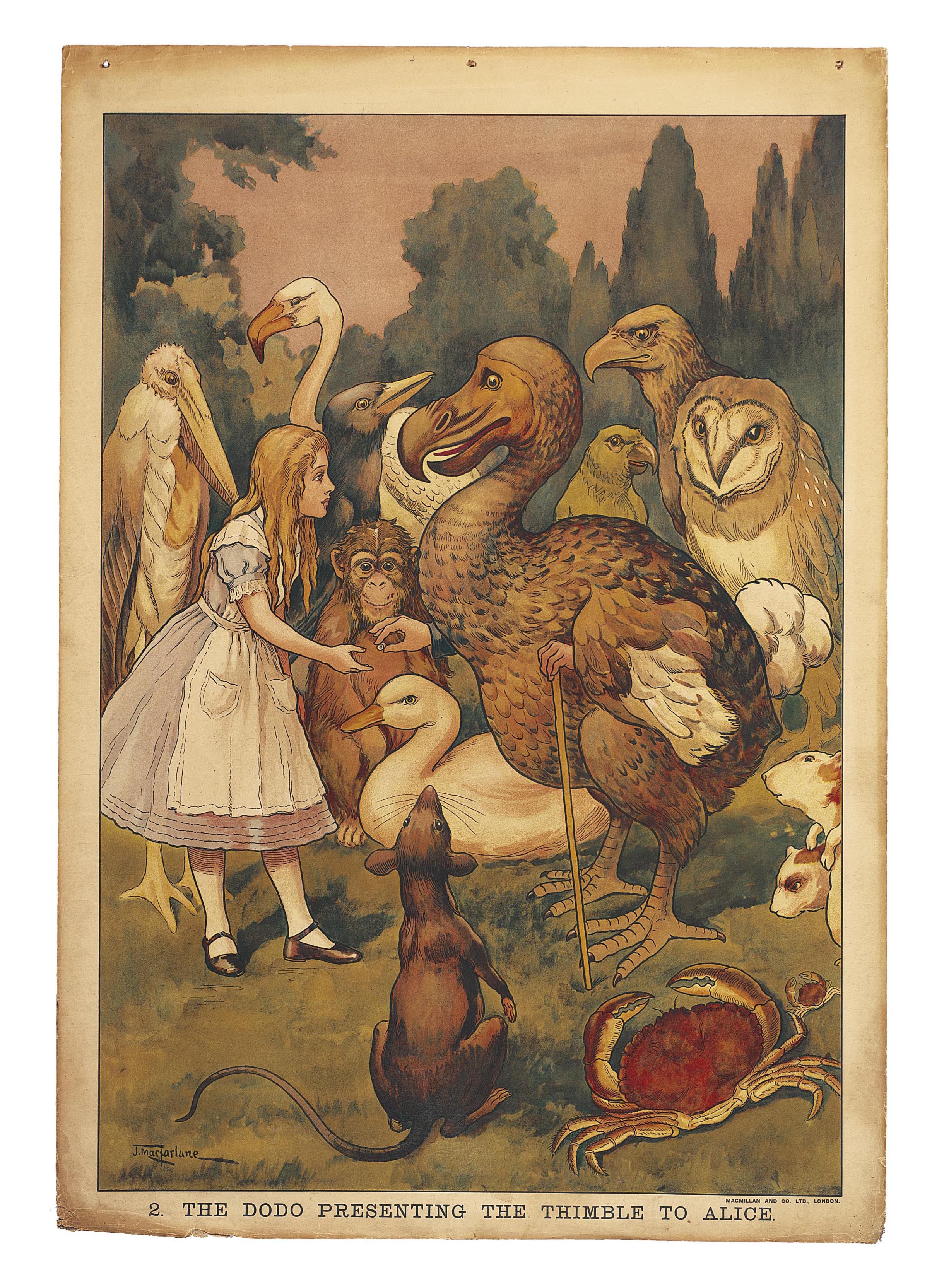 CARROLL, Lewis (1832-1898, i.e. Charles Lutwidge DODGSON) -- MACFARLANE ...