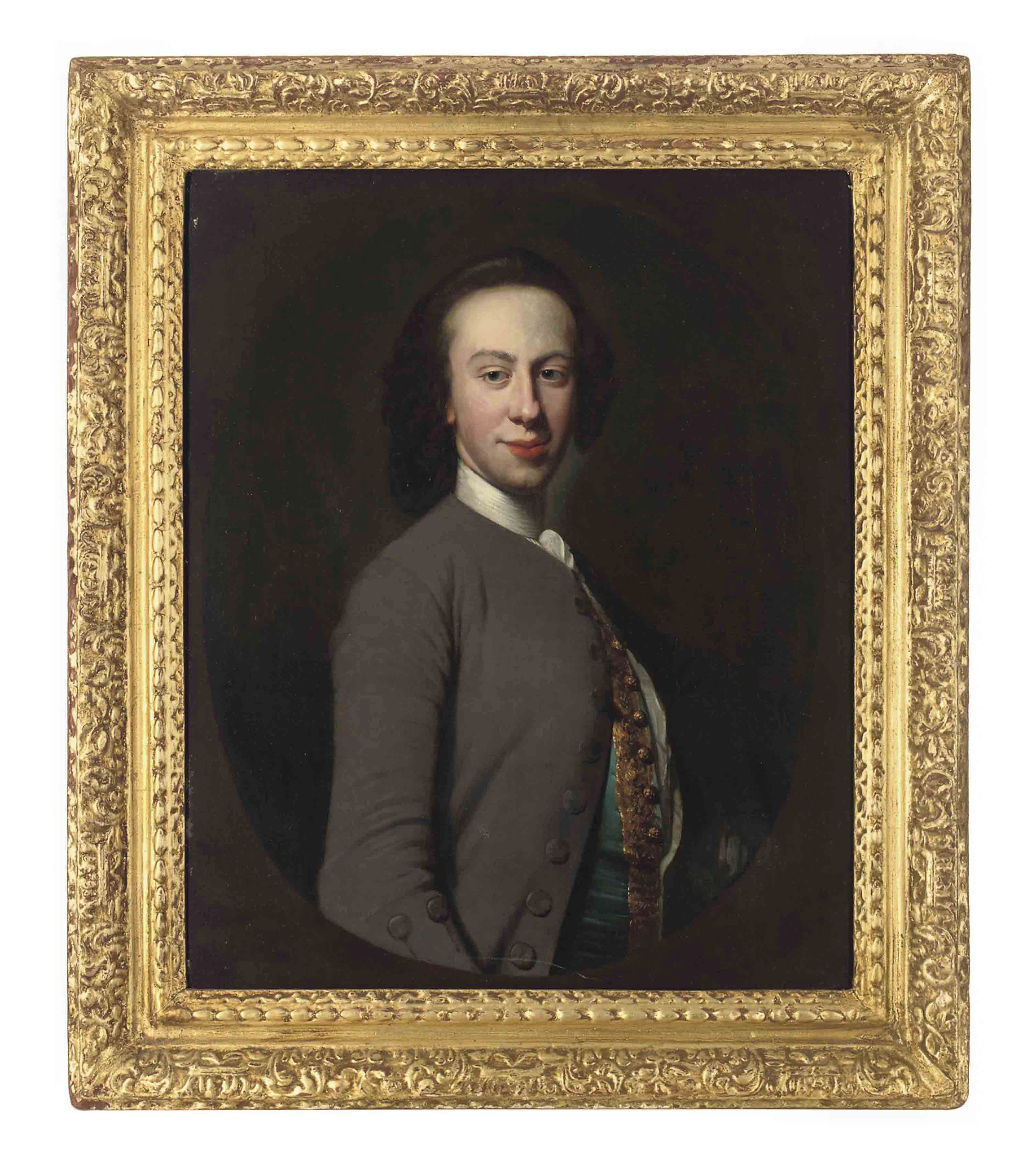 Richard Wilson, R.A. (Penegroes 1714-1782 Llanferres) , Portrait of a ...