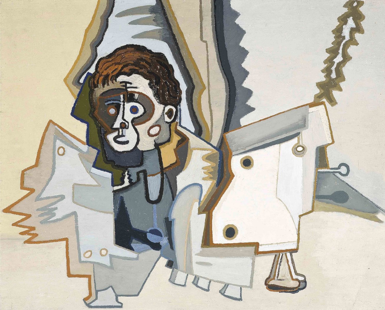 David Carr (1915-1968) , Man and Machine | Christie's