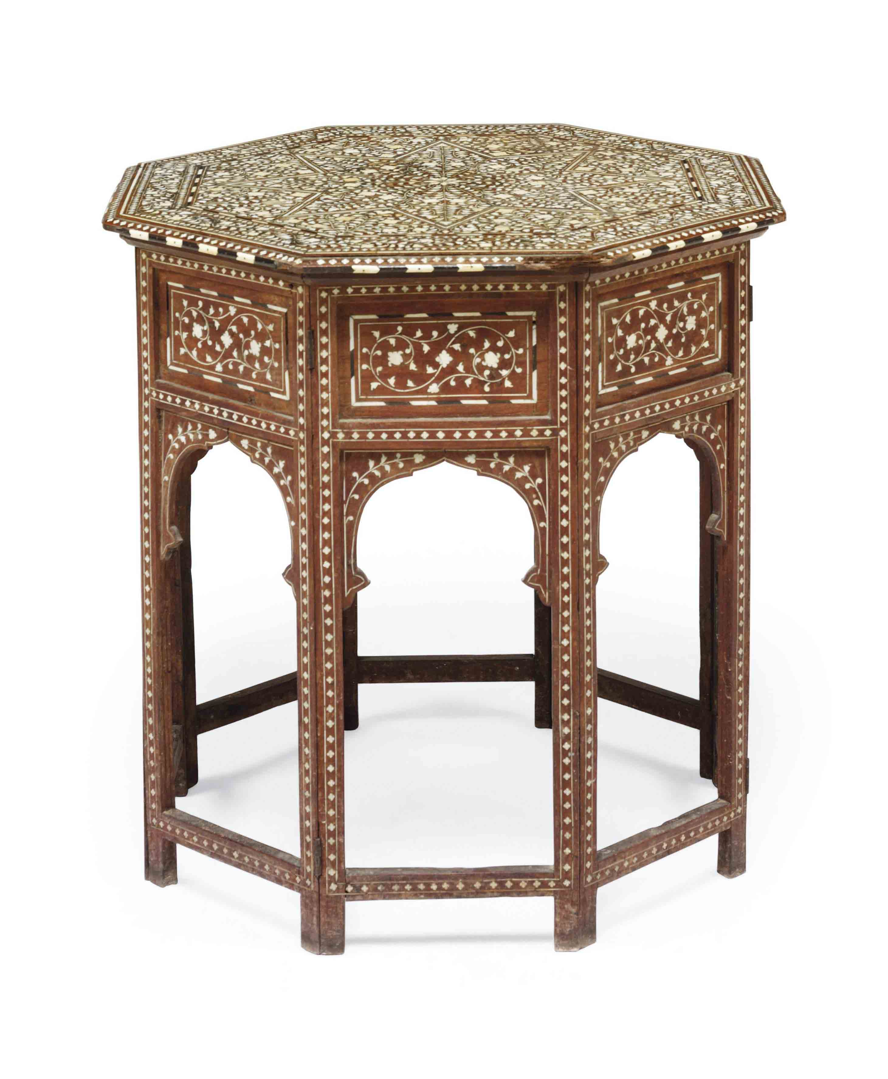 Ivory Inlay Table