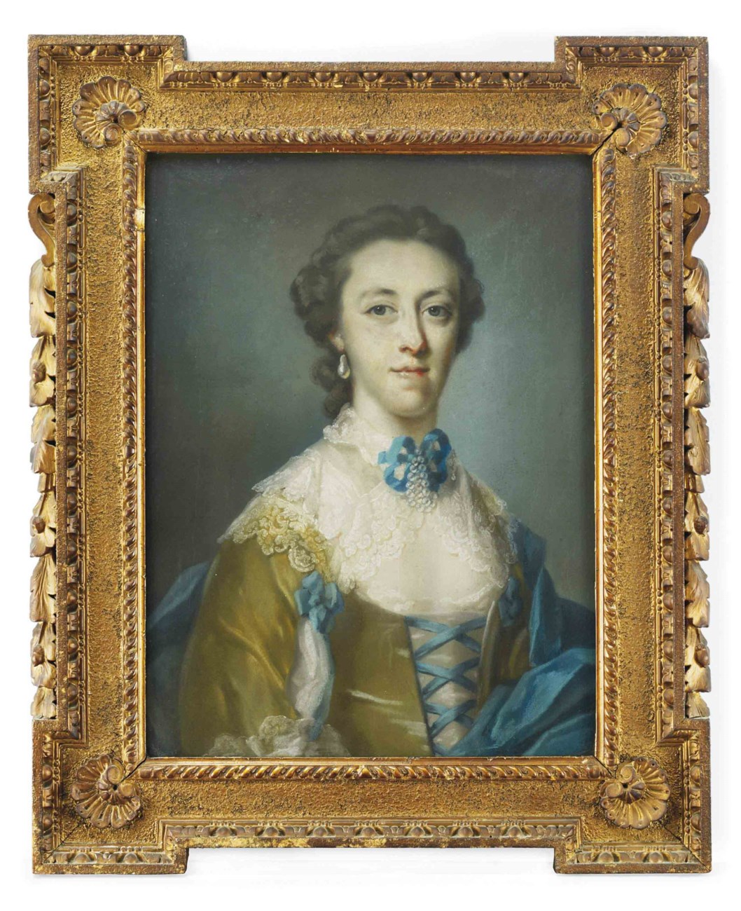 Francis Cotes, R.A. (London 1726-1770) , Portrait of a lady ...