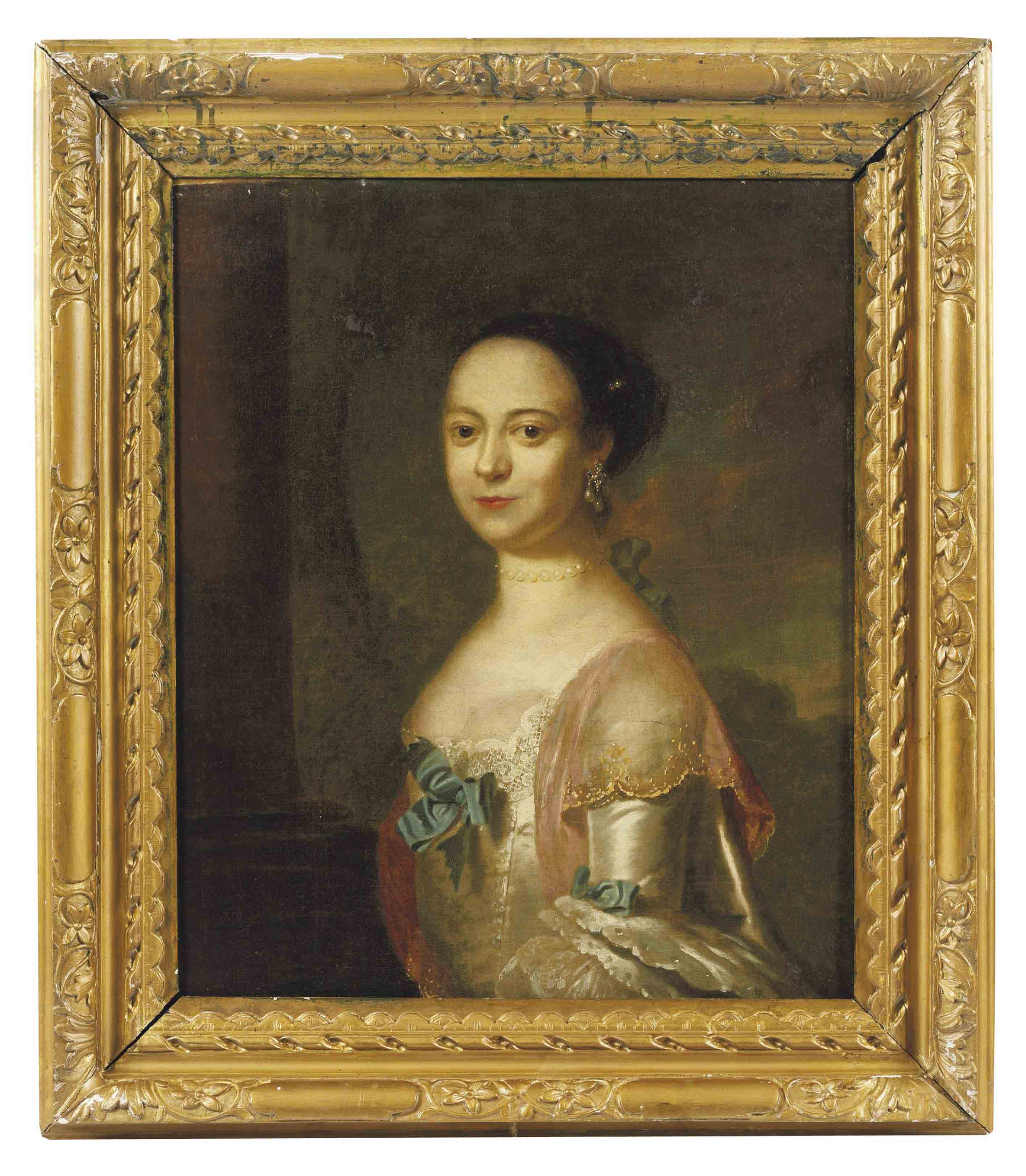 Francis Cotes, R.A. (London 1726-1770) , Portrait of a lady ...