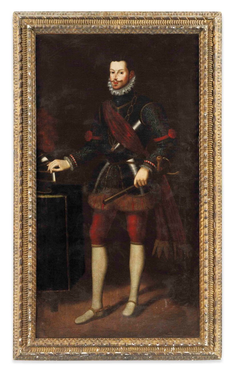 Spanish School, 17th Century , Portrait of King Philip III of Spain and ...