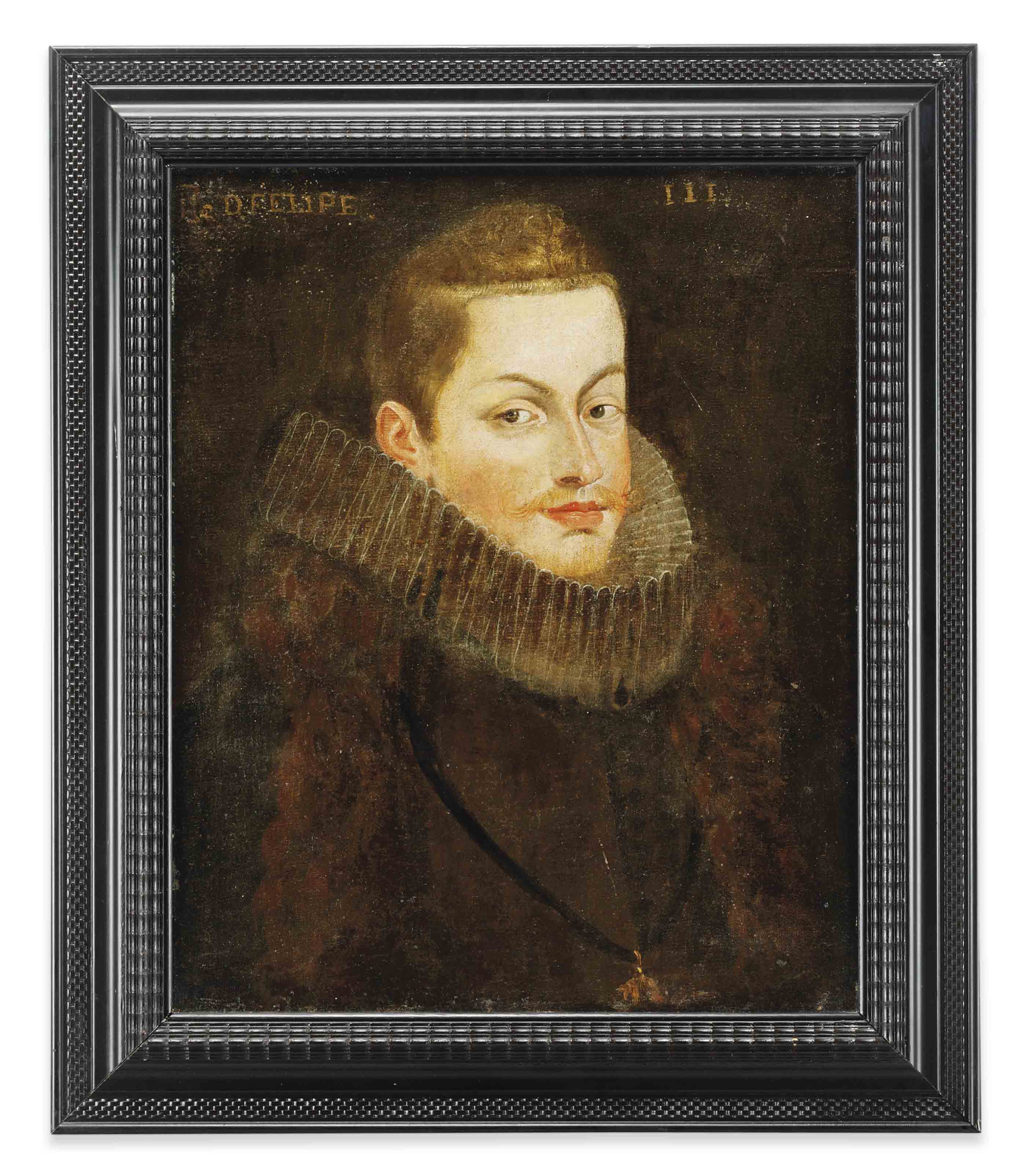 Spanish School, 17th Century , Portrait of King Philip III of Spain and ...