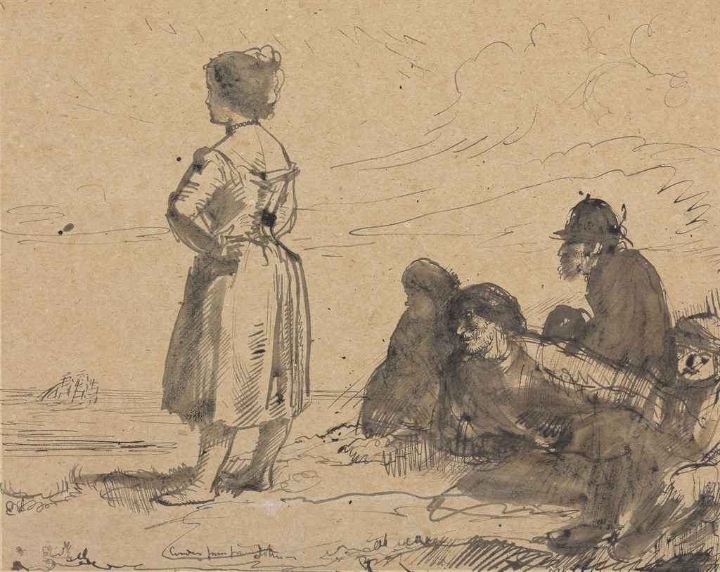 Augustus Edwin John, O.M., R.A. (1878-1961) , The Wreckers | Christie's