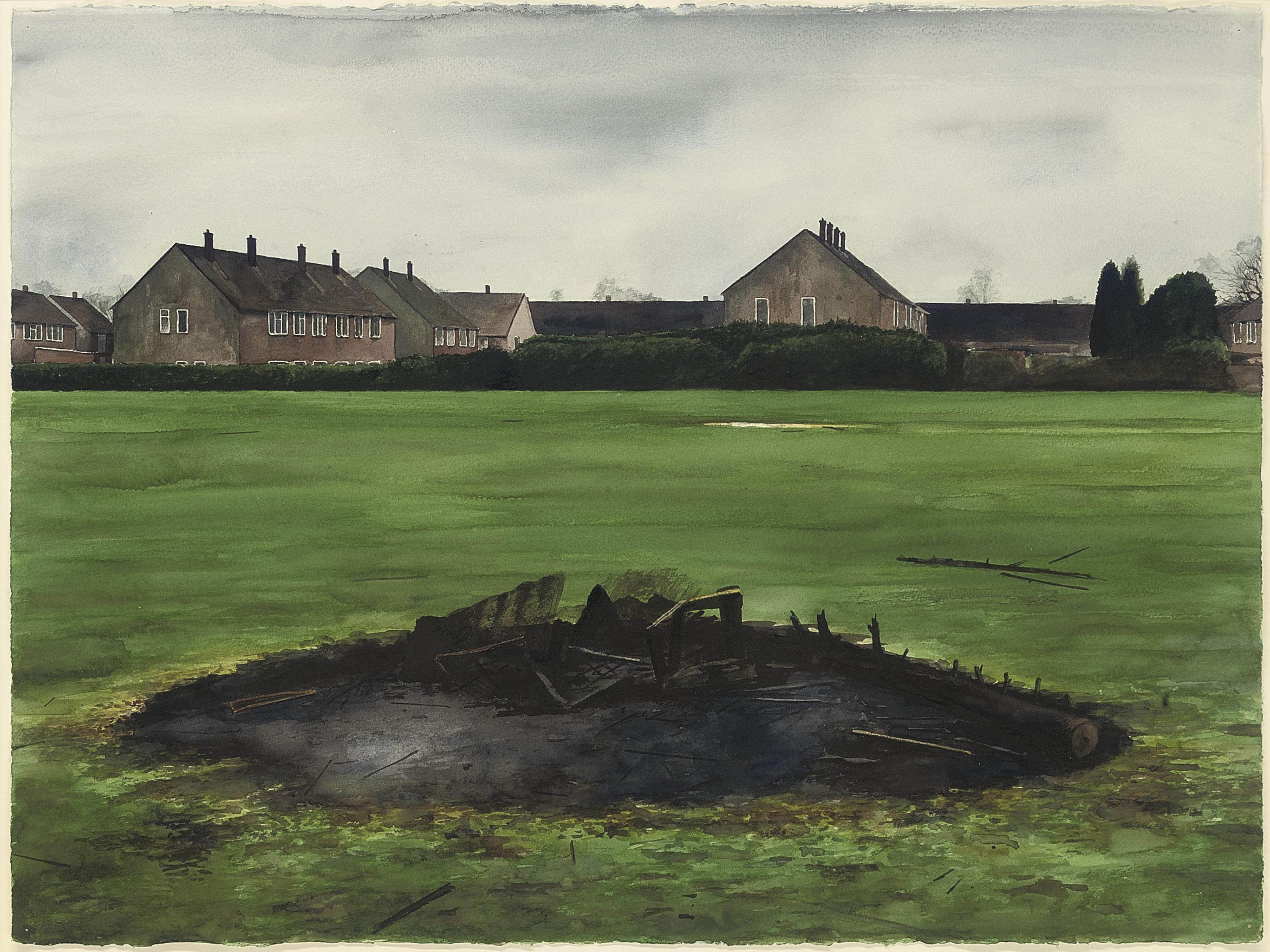 George Shaw (b. 1966) , Untitled (6th November) | Christie's