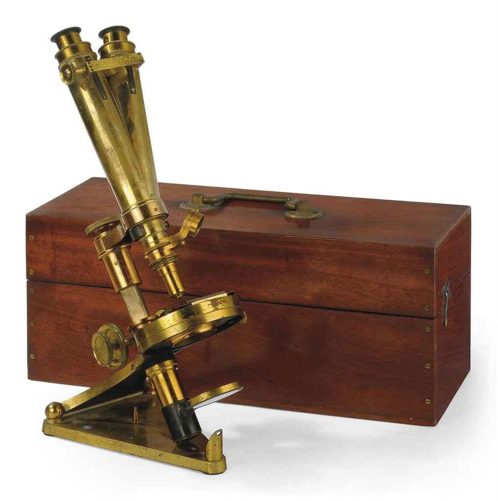 A Beck Popular microscope , R & J BECK, SECOND HALF 19TH CENTURY ...
