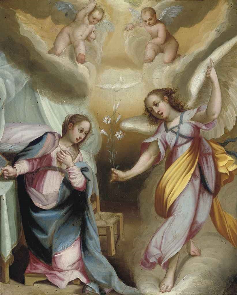 Circle of Francesco Vanni (Siena 1563-1610) , The Annunciation | Christie's