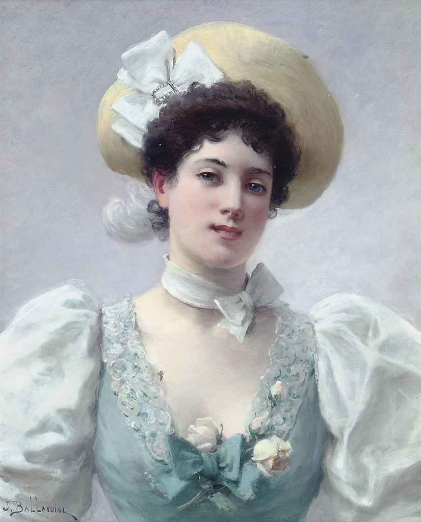 Henry d'Estienne (FRENCH, 1872-1949) , Portrait of Marie d'Estienne ...