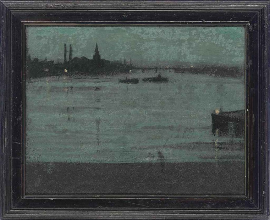 Walter Greaves (1846-1930) , View of the Thames from Lindsey House ...
