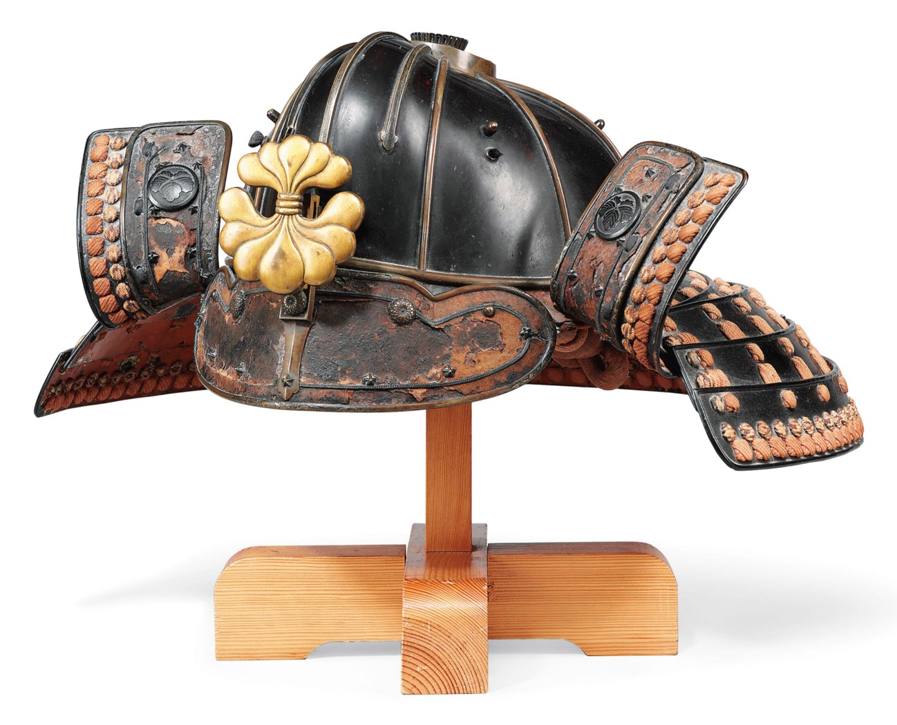 A Kawari Kabuto , SIGNED ON A COPPER PLATE MICHIURA, EDO PERIOD (18TH ...