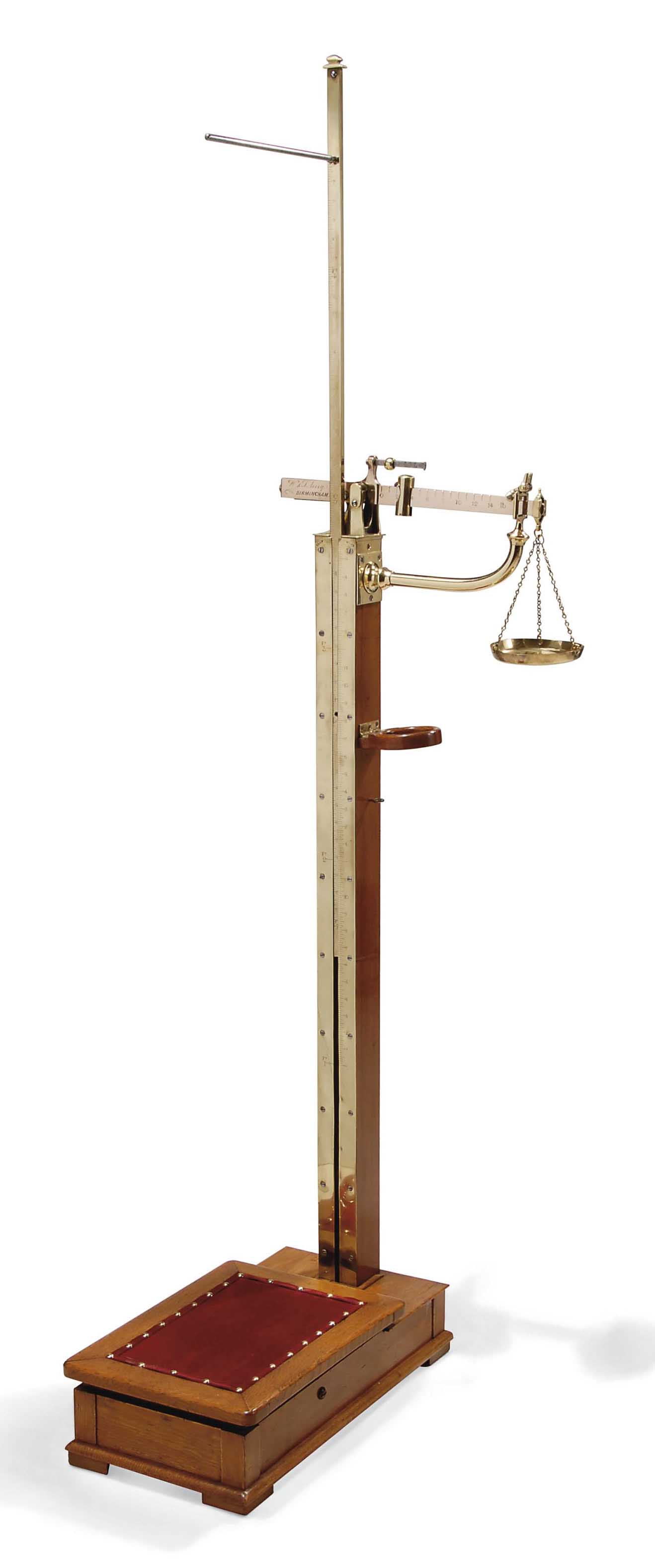 Wooden Antique Floor Scales