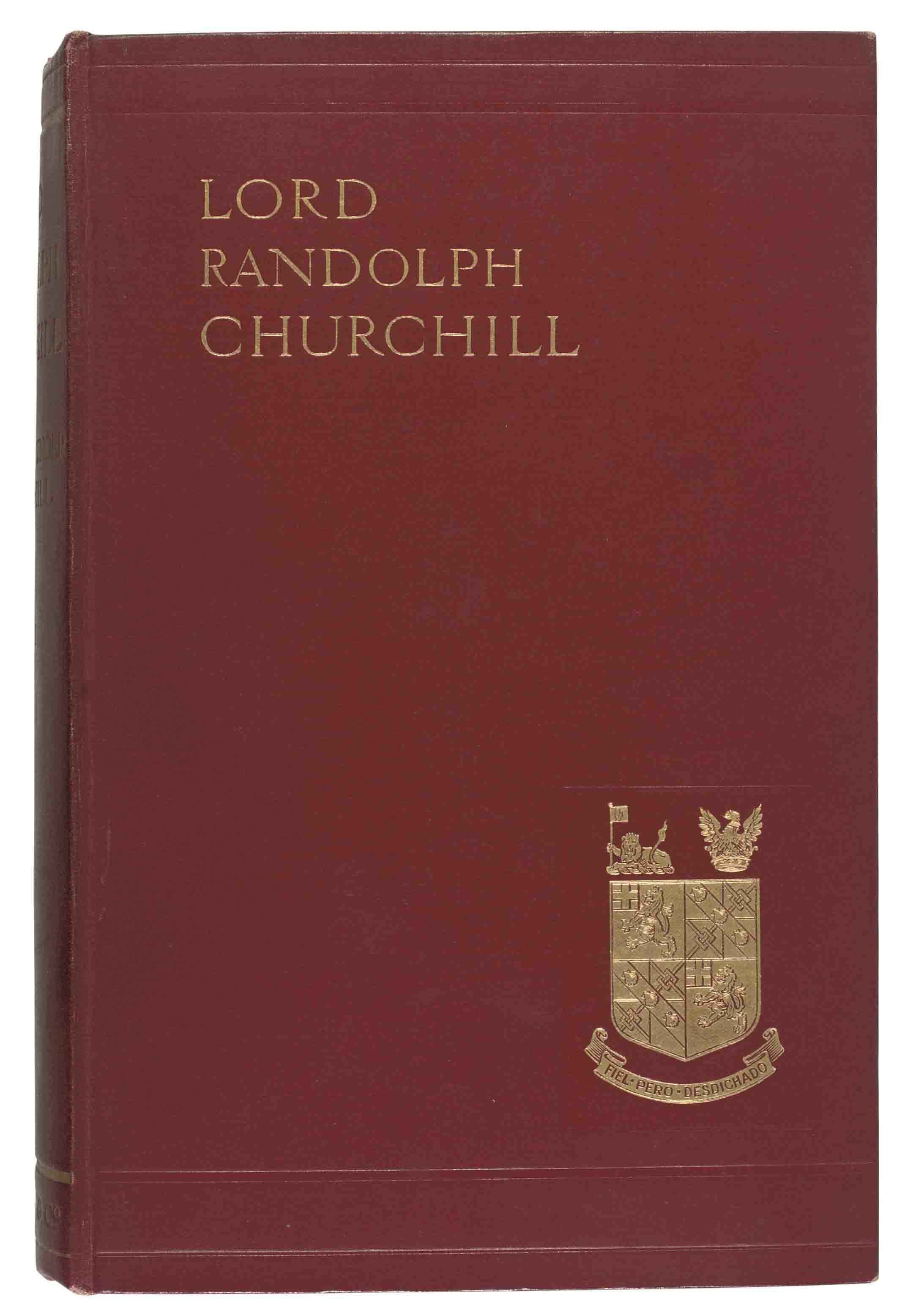CHURCHILL, Winston S. (1874-1965). Cabinet photograph signed ('Winston ...