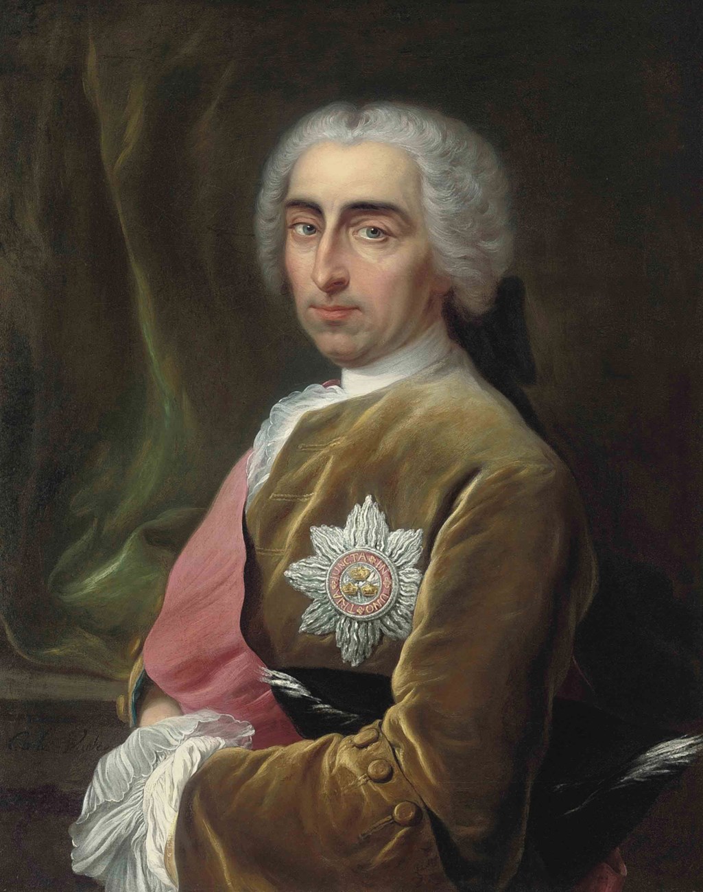 Carle van Loo (Nice 1705-1765 Paris) , Portrait of a gentleman ...