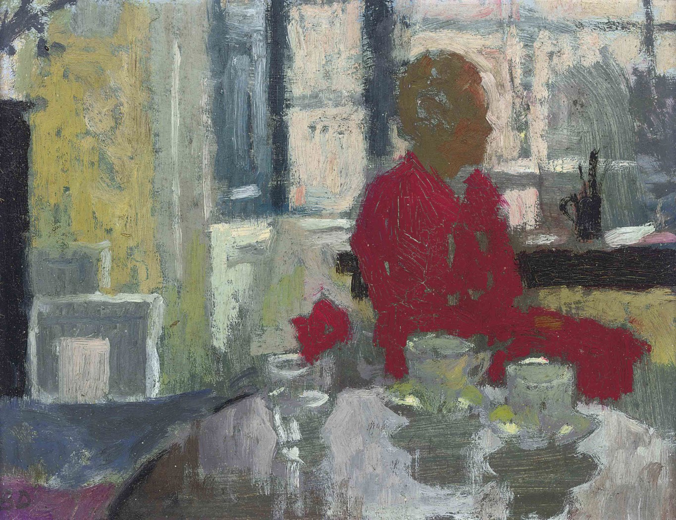 Bernard Dunstan, R.A. (b. 1920) , The Studio | Christie's