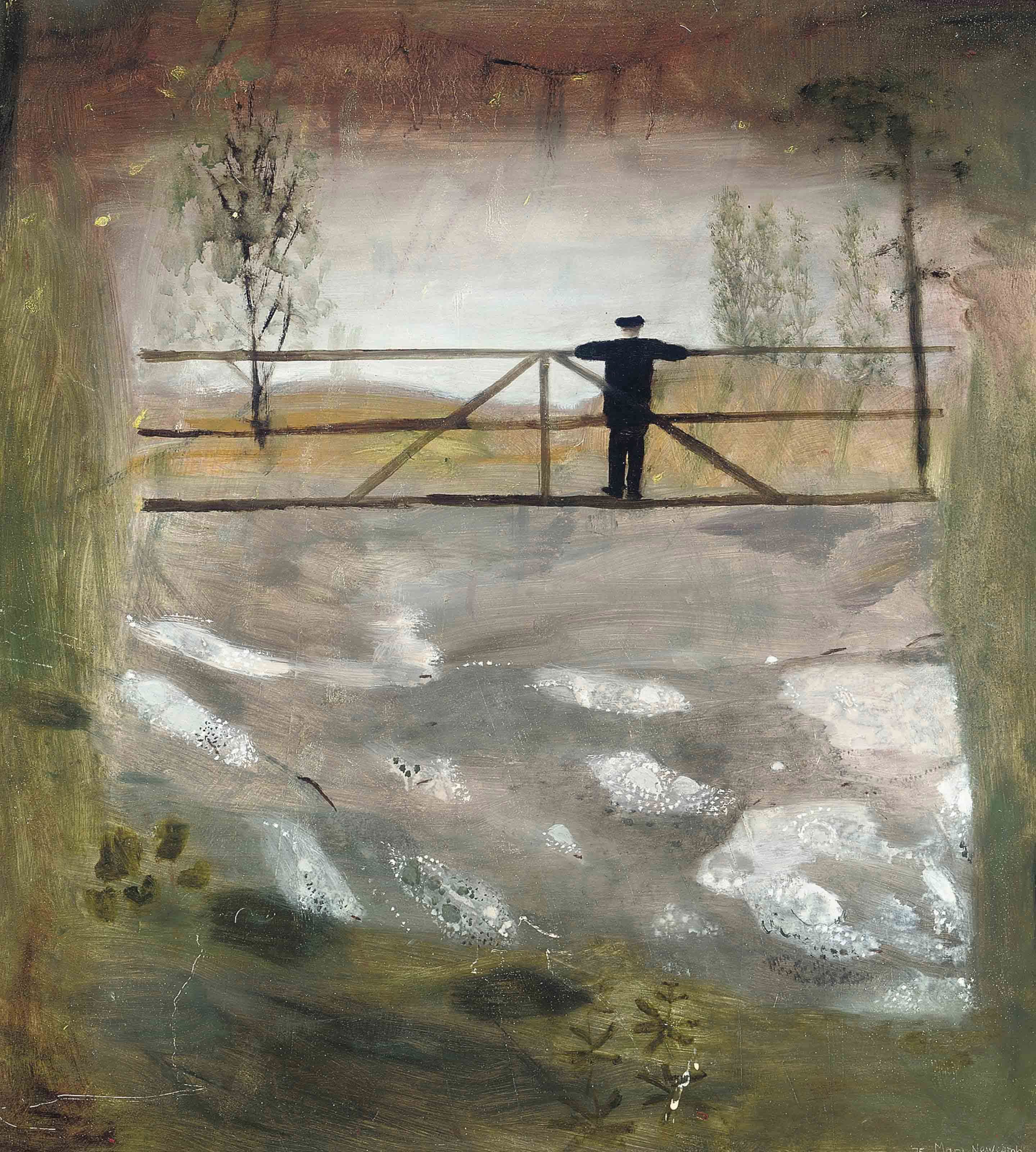 Mary Newcomb, R.S.A., R.S.W., R.A. (1922-2008) , Foaming Water | Christie's