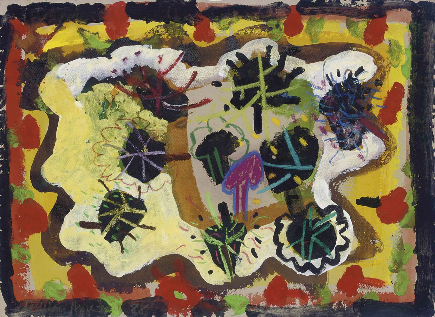 Gillian Ayres, R.A. (b. 1930) , Abstract | Christie's