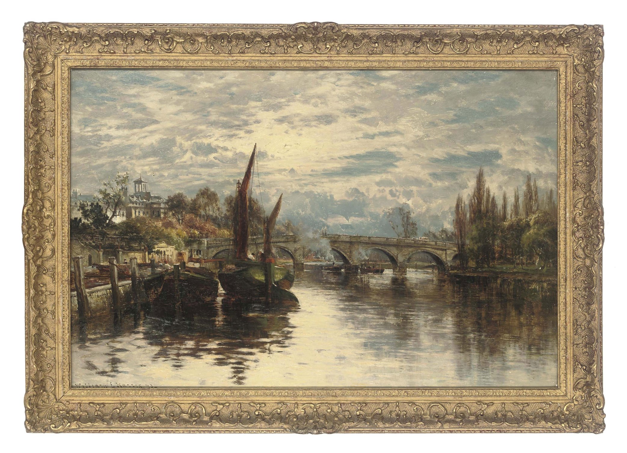 William E. Harris (1860-1930) , Richmond Bridge, London | Christie's