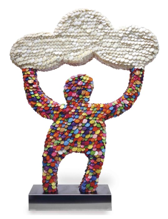 Nadim Karam (Lebanese, B. 1957) , Boy Carrying A Cloud | Christie's