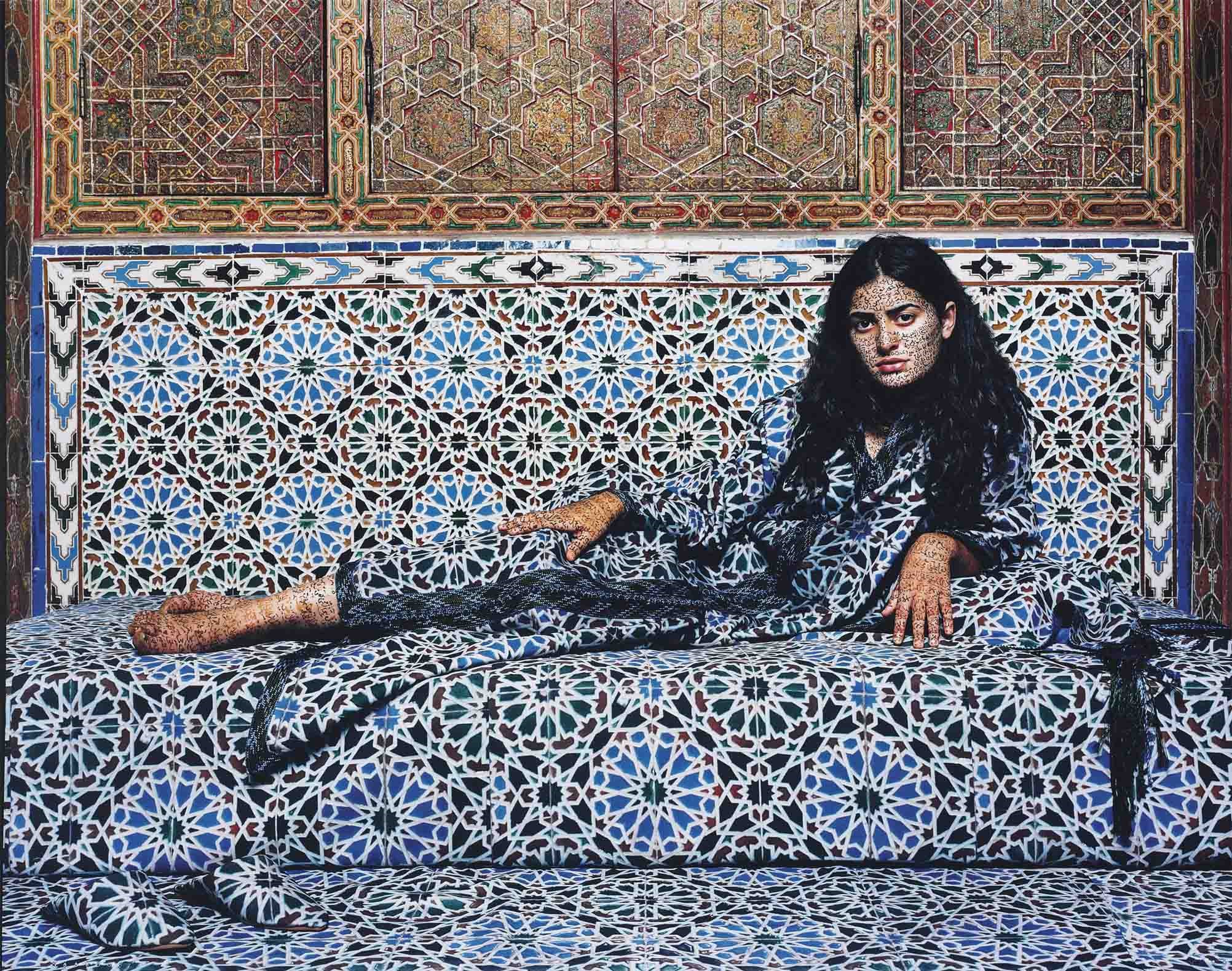 Lalla Essaydi (Moroccan, B. 1956) , Harem #2 | Christie's