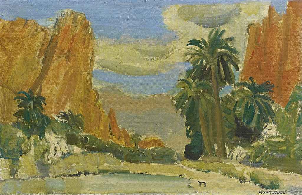 MAURICE BARRAUD (1889-1954) , El Kantara, 1926 | Christie's