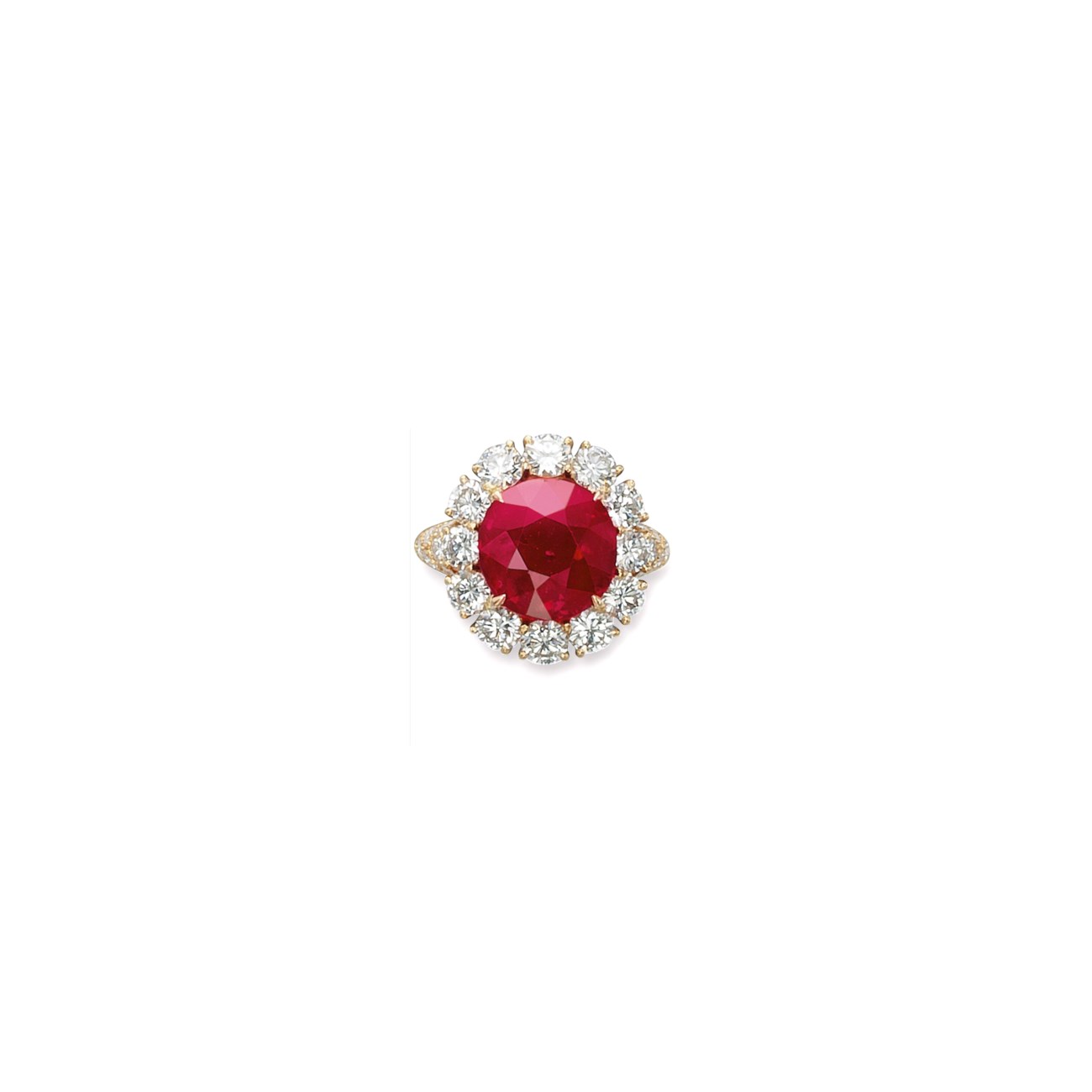 A SUPERB RUBY AND DIAMOND RING, BY VAN CLEEF & ARPELS | Christie's