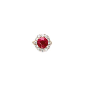 A SUPERB RUBY AND DIAMOND RING, BY VAN CLEEF & ARPELS | Christie's
