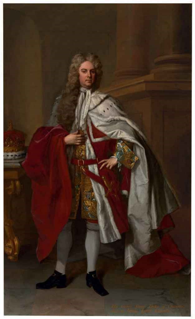 Michael Dahl (Swedish, 1659-1743) , Portrait of James Brydges, 1st Duke ...