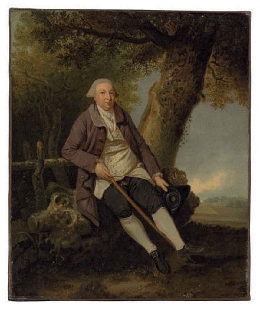 Circle of Johan Zoffany, R.A. (British, 1733-1810) , Portrait of Thomas ...