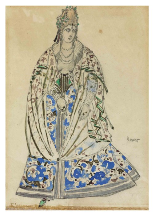 Léon Bakst (1866-1924) , Costume design | Christie's
