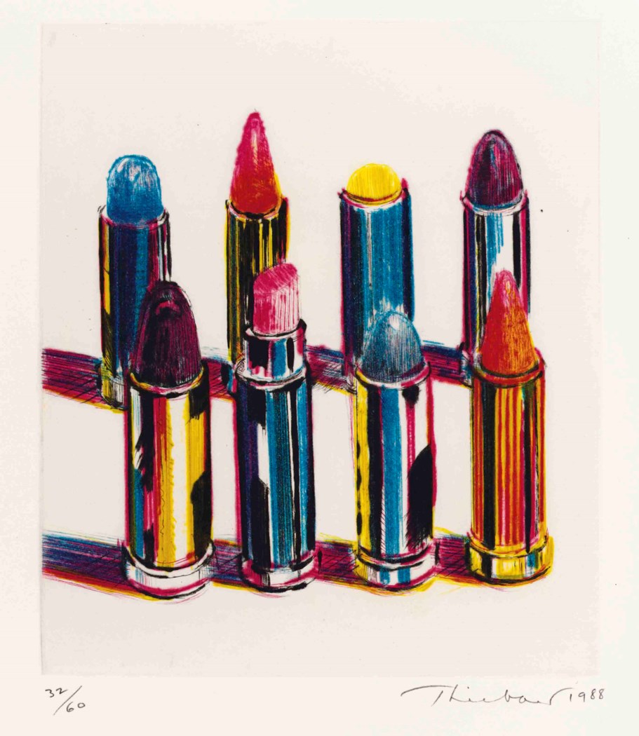 WAYNE THIEBAUD , Eight Lipsticks | Christie's