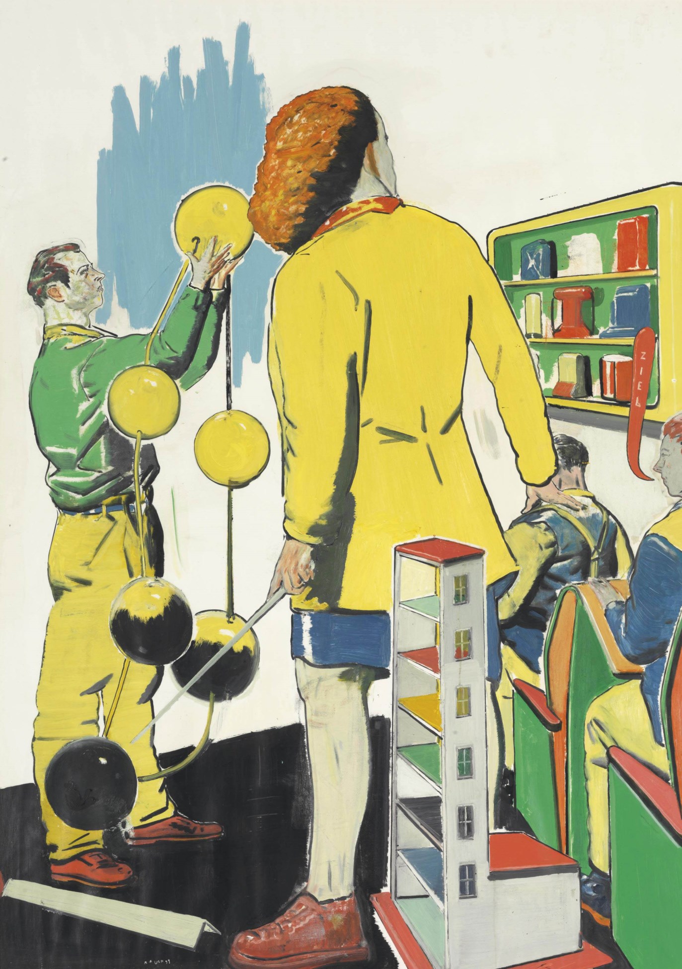 Neo Rauch (b. 1960) , Stunde | Christie's