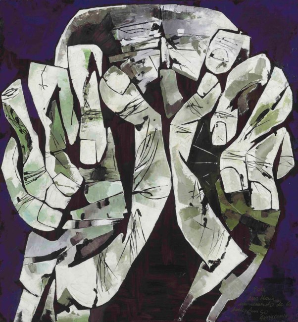 Oswaldo Guayasamín (Ecuadorian 1919-1999) , Manos de lágrimas | Christie's