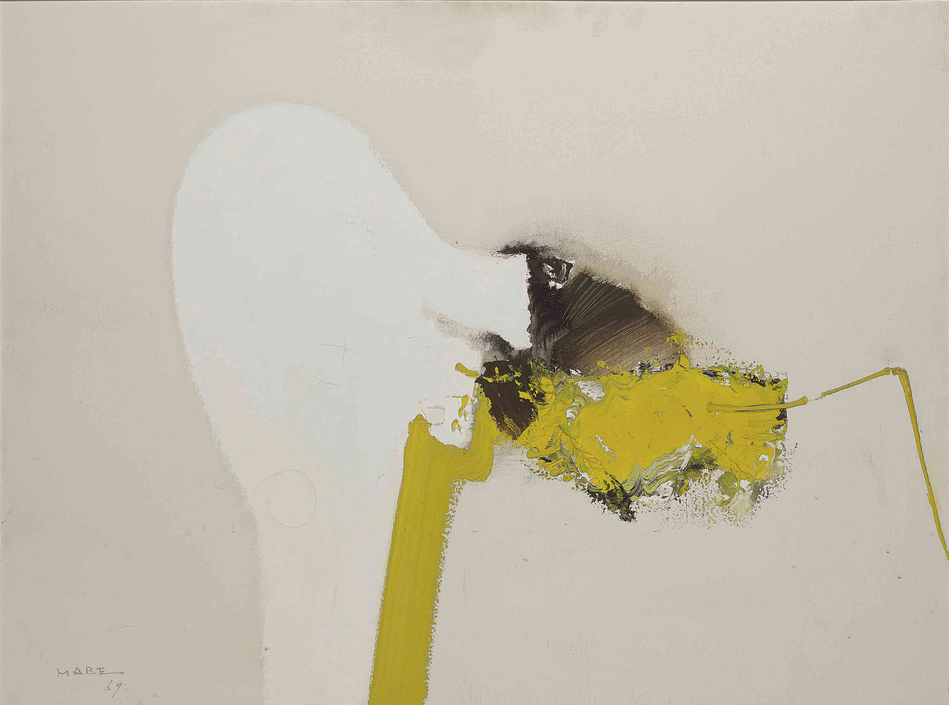 Manabu Mabé (Brazilian 1924-1997) , Untitled | Christie's