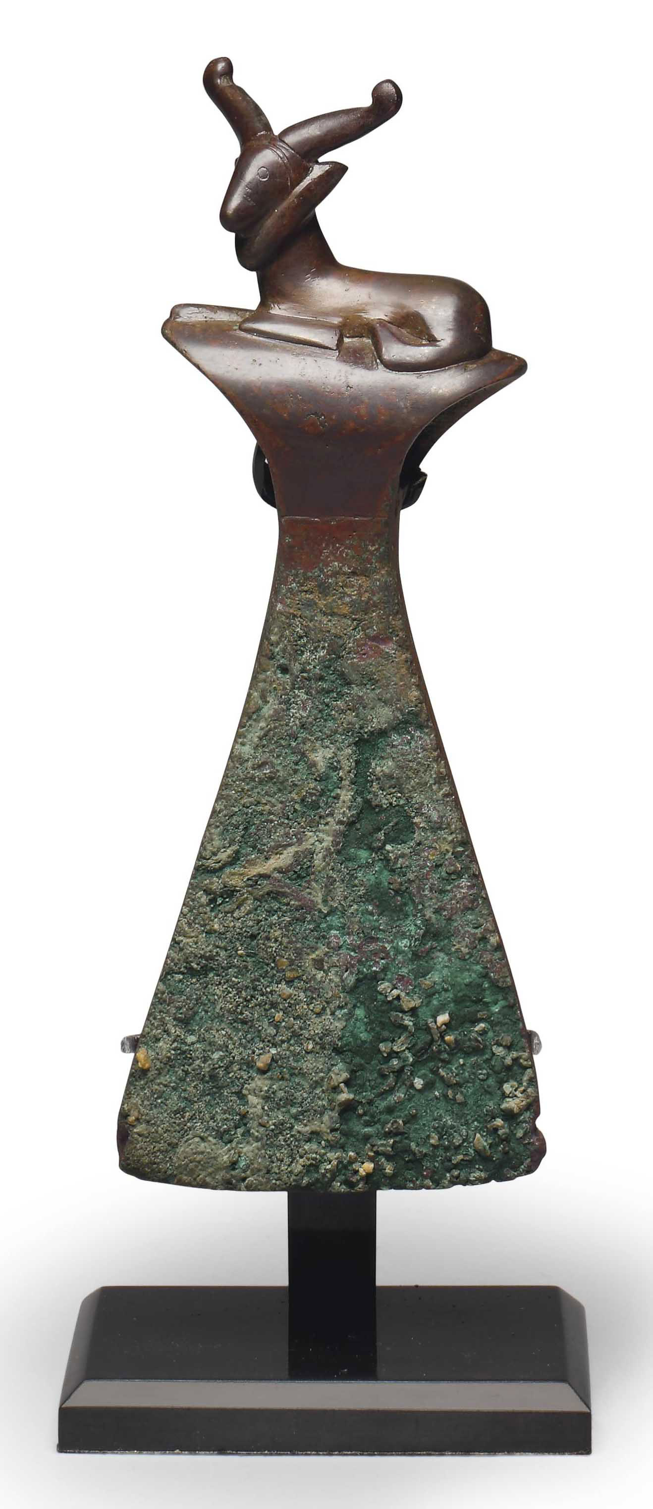 A BACTRIAN STONE RITUAL OBJECT , CIRCA LATE 3RD-EARLY 2ND MILLENNIUM B ...