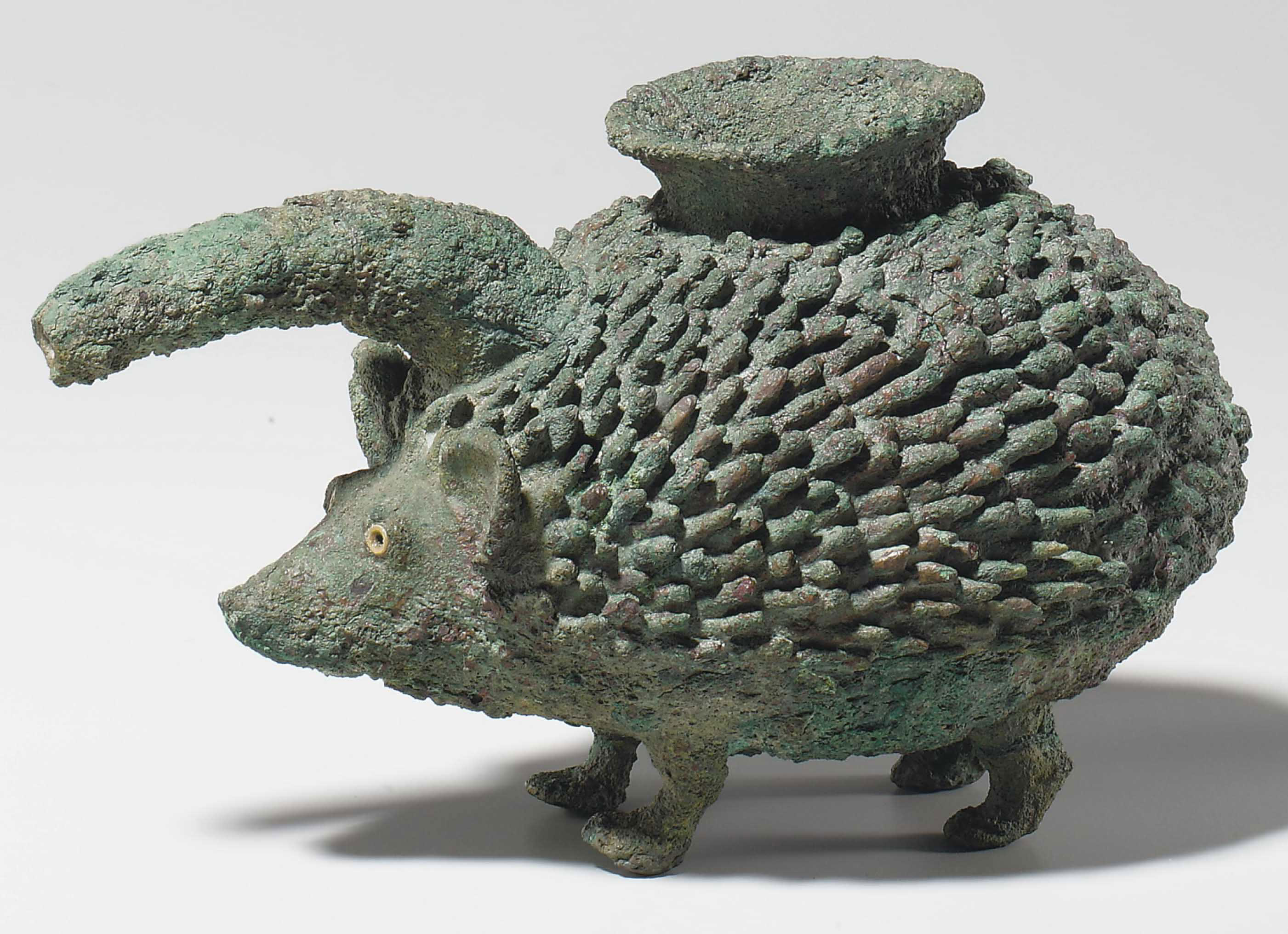 A BACTRIAN STONE RITUAL OBJECT , CIRCA LATE 3RD-EARLY 2ND MILLENNIUM B ...