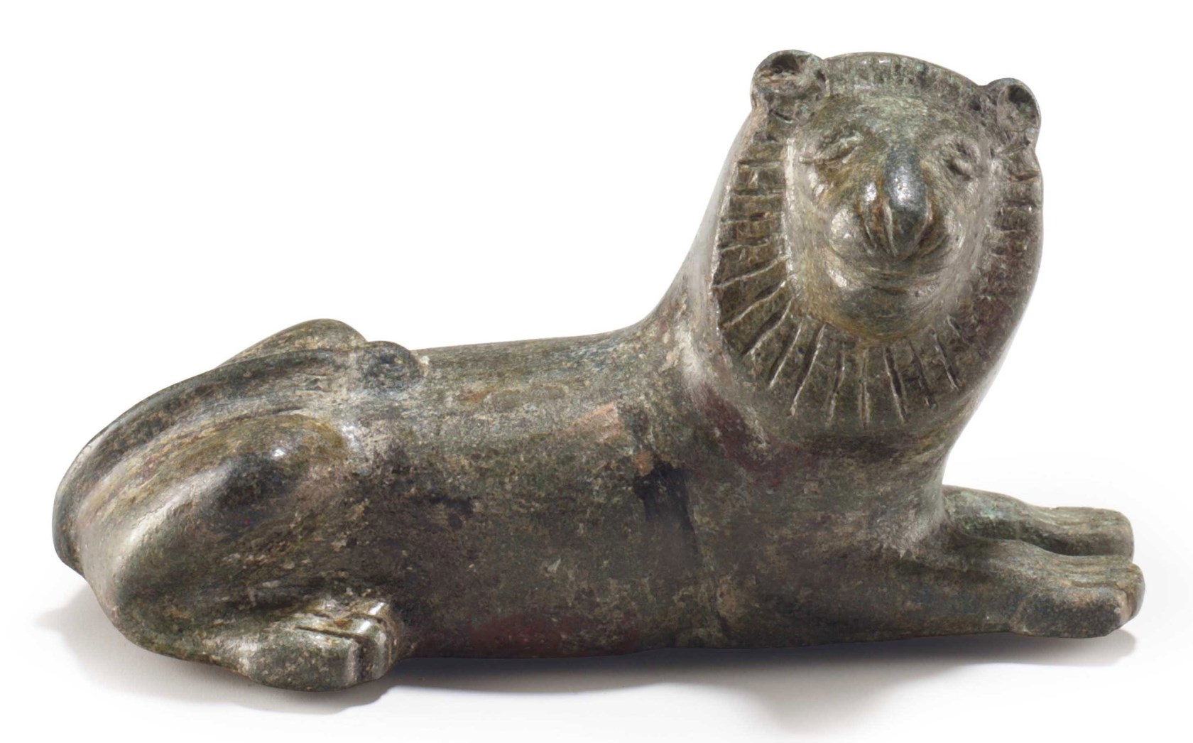 A GREEK BRONZE LION , ARCHAIC PERIOD, CIRCA MID 6TH CENTURY B.C ...