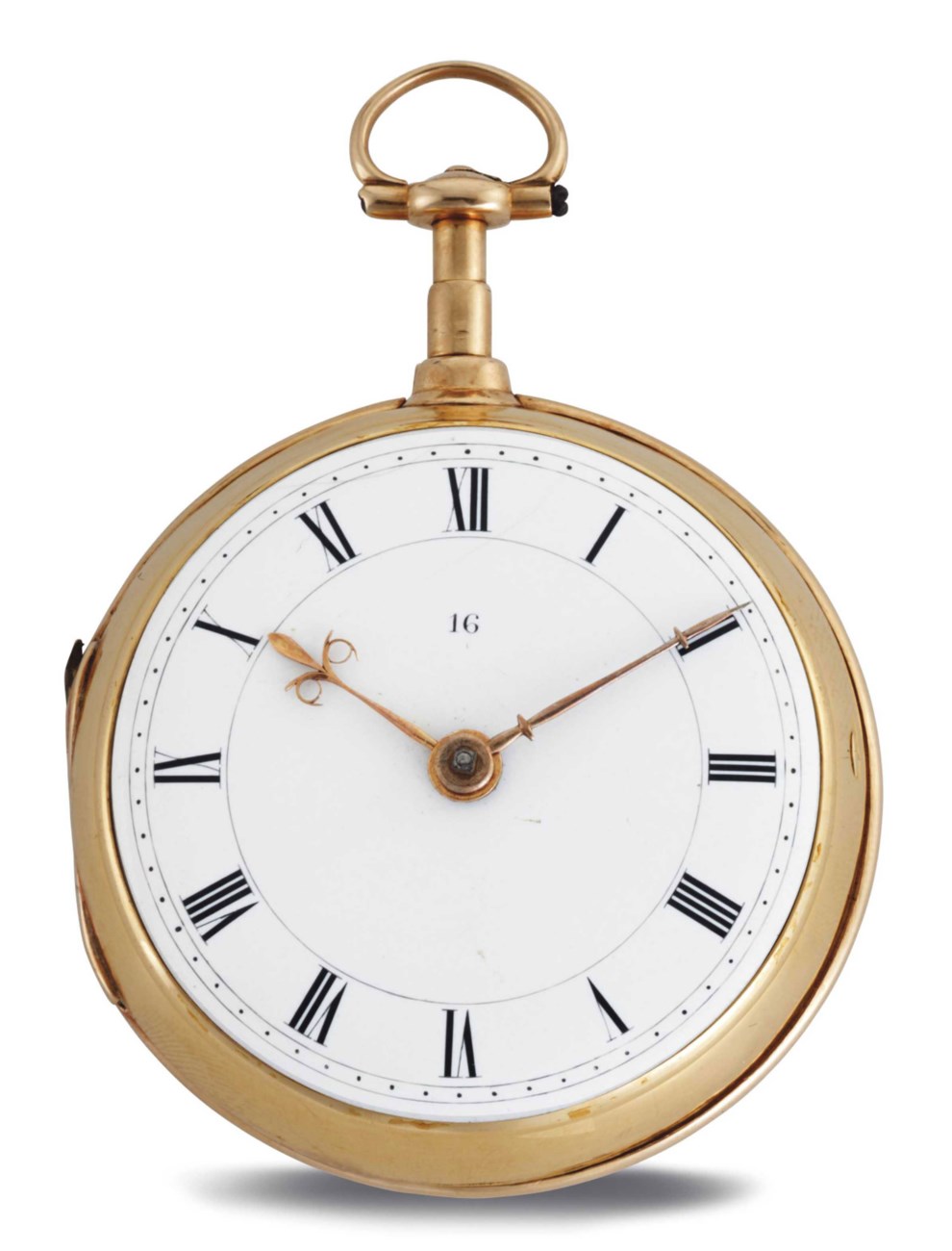 JOHN ARNOLD & SON. A RARE 18K GOLD OPENFACE POCKET CHRONOMETER WITH Z ...