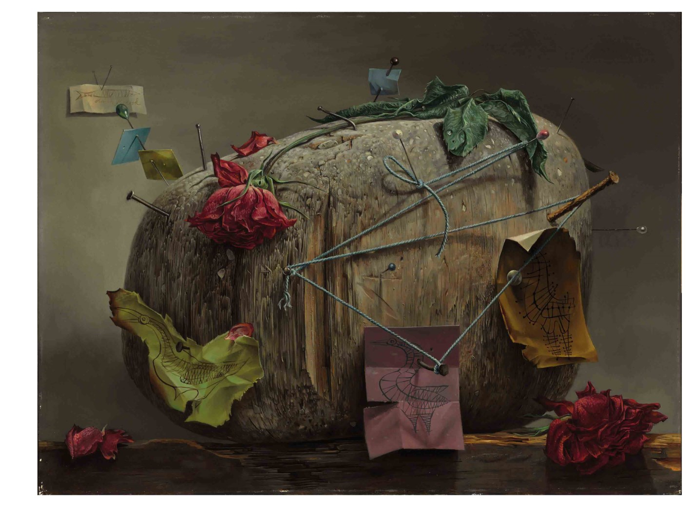 Aaron Bohrod (American, 1907-1997) , Wooden Rock | Christie's