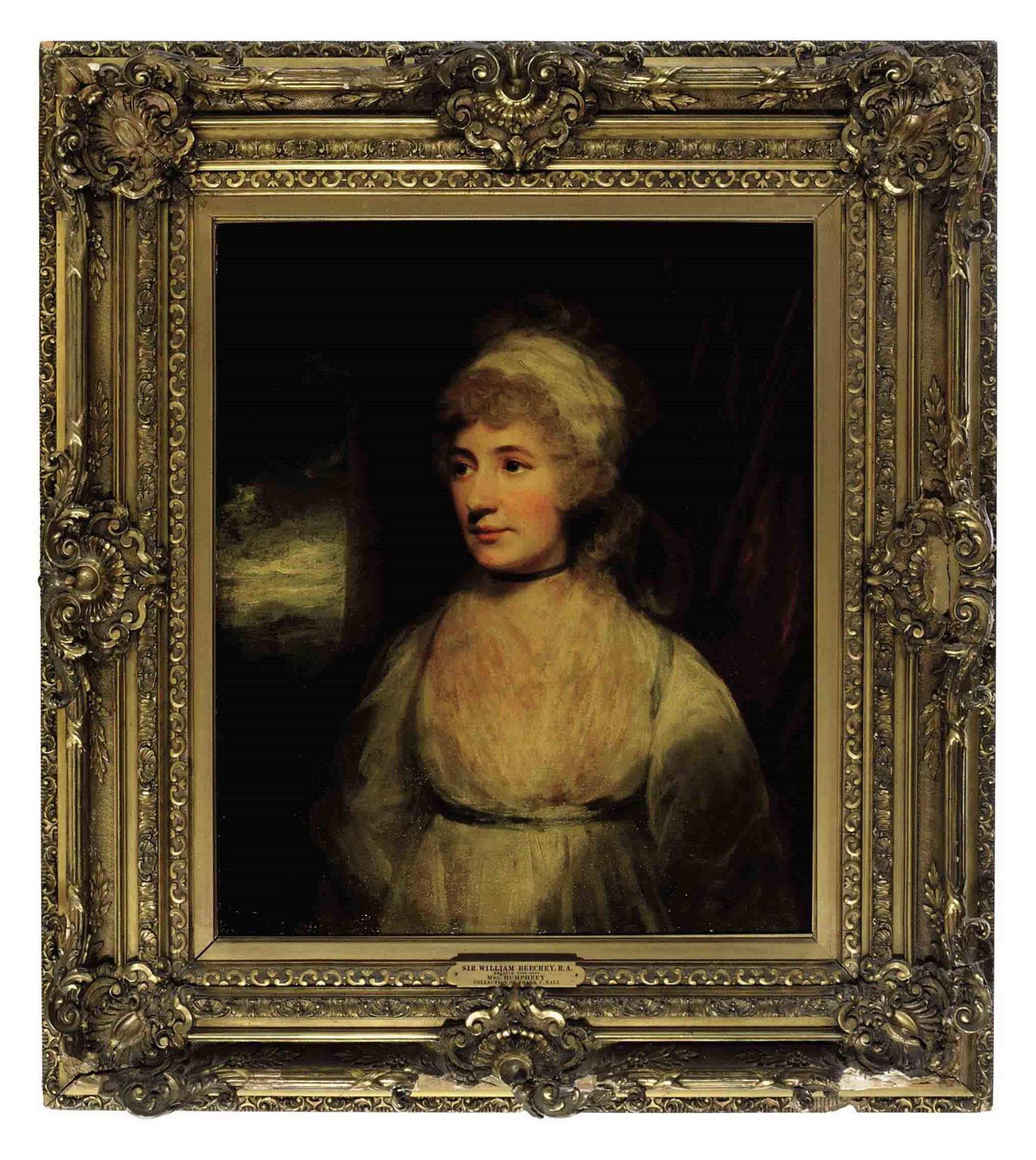 Attributed to Sir William Beechey (BRITISH, 1753-1839) , Portrait of ...