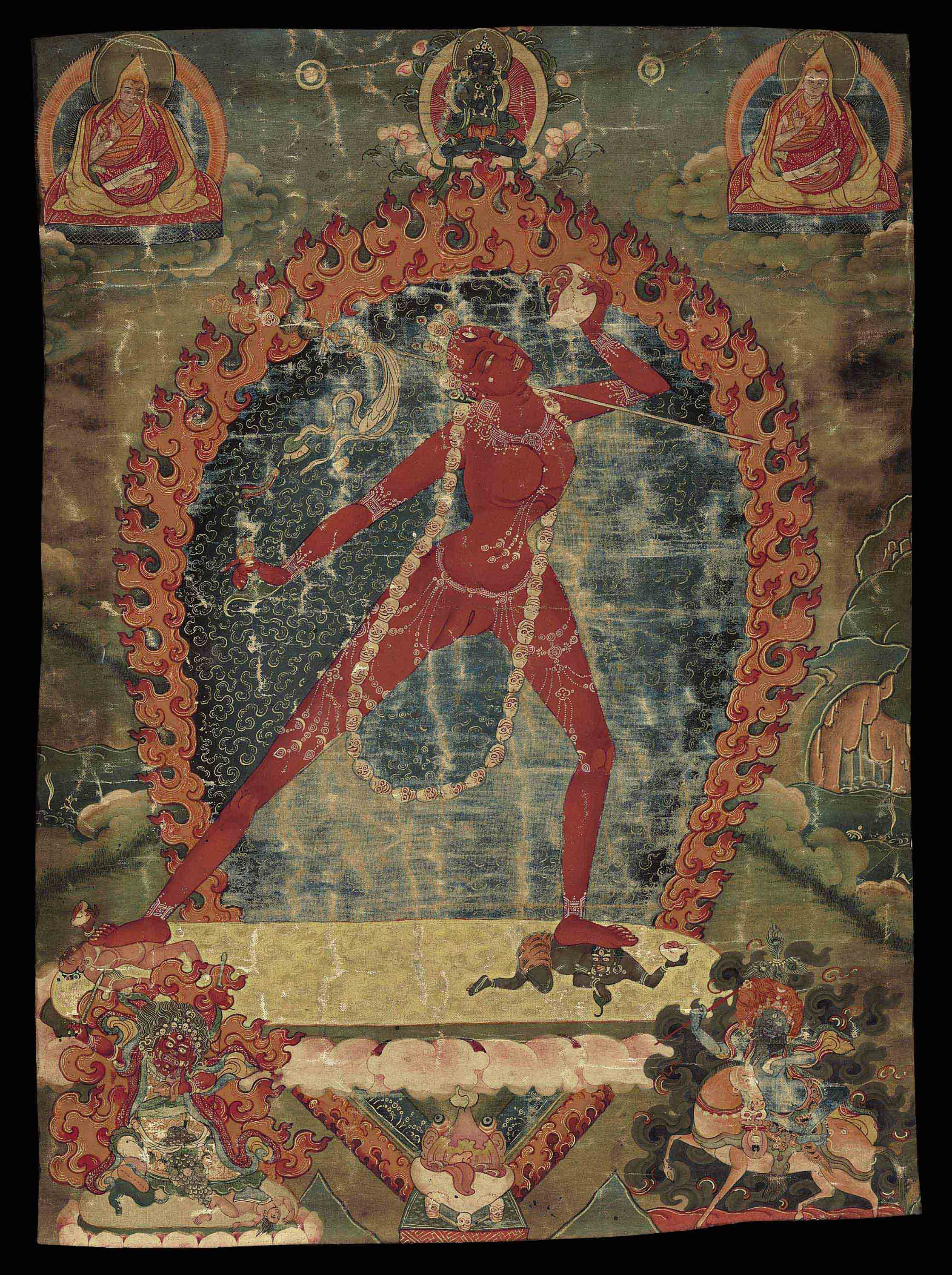 A thangka of Vajrayogini , TIBET, 18TH CENTURY | Christie's