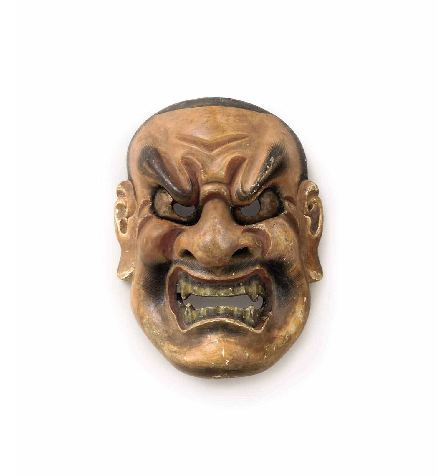 Ancient Japanese Shikami Masks