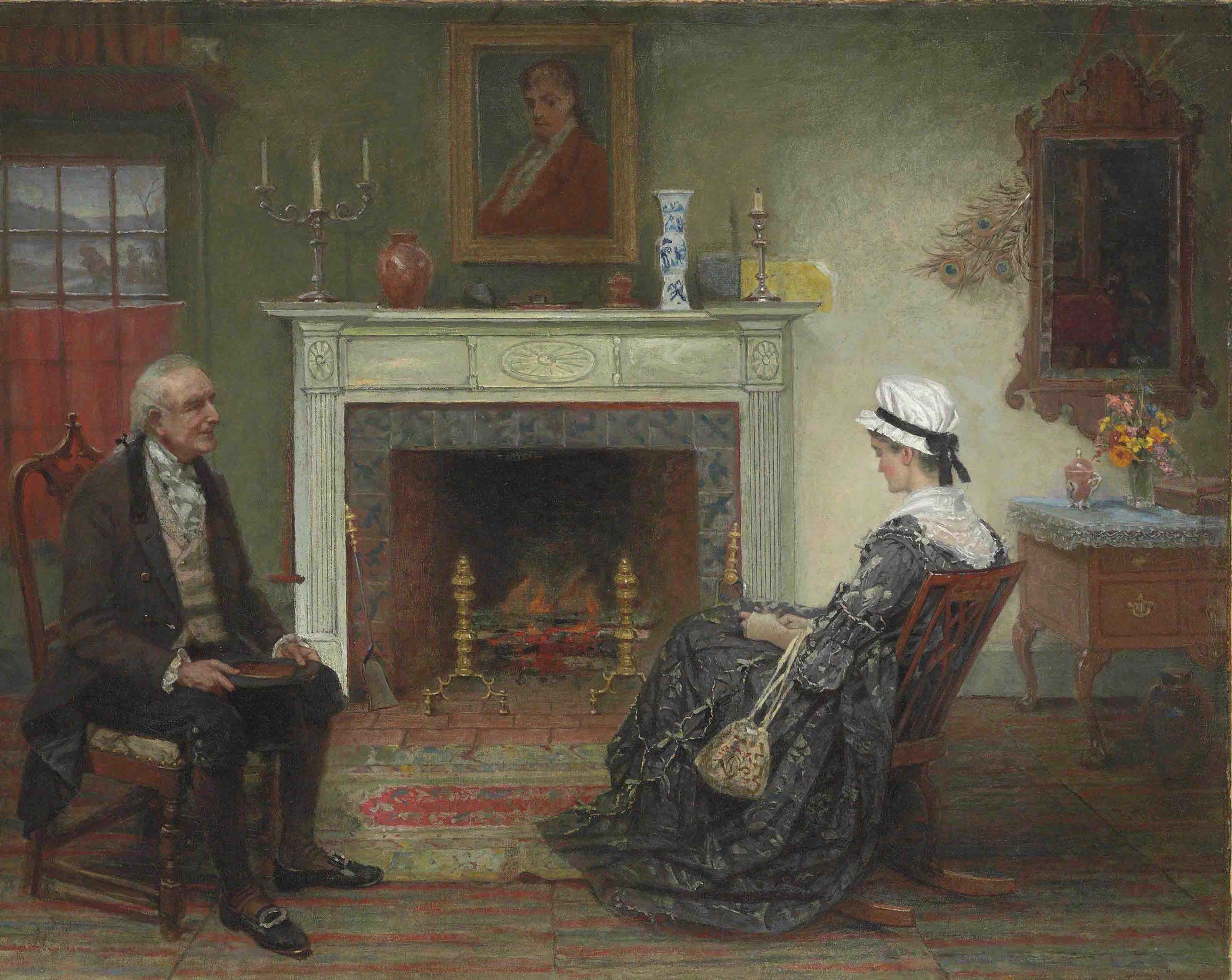 Thomas Hicks (1823-1890) , After Twenty Years | Christie's