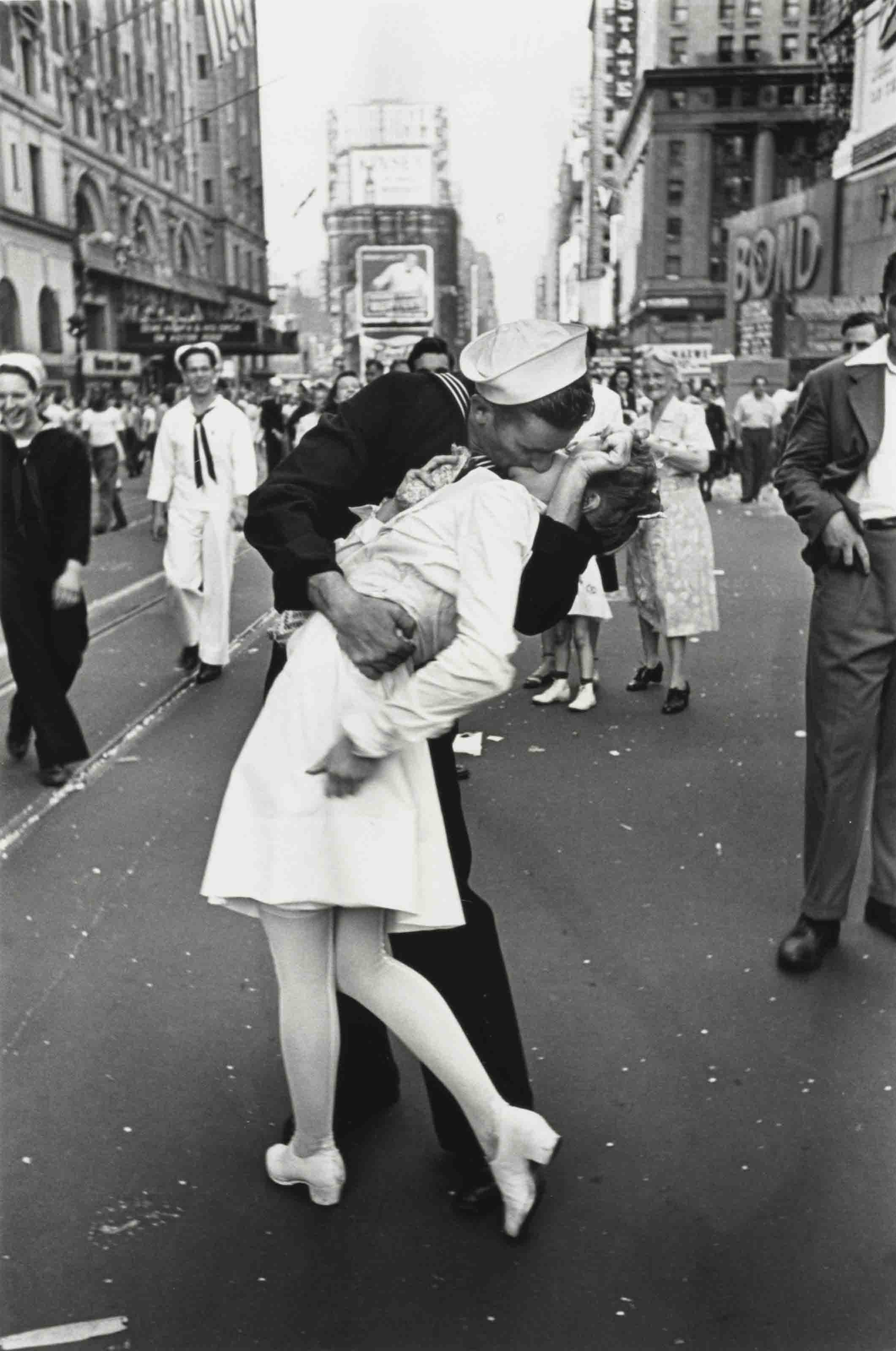 ALFRED EISENSTAEDT (1898-1995) , V-J Day, Times Square, 1945 | Christie's